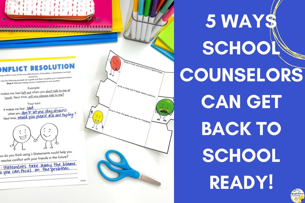 School counselors get School Ready | Bright Futures Counseling