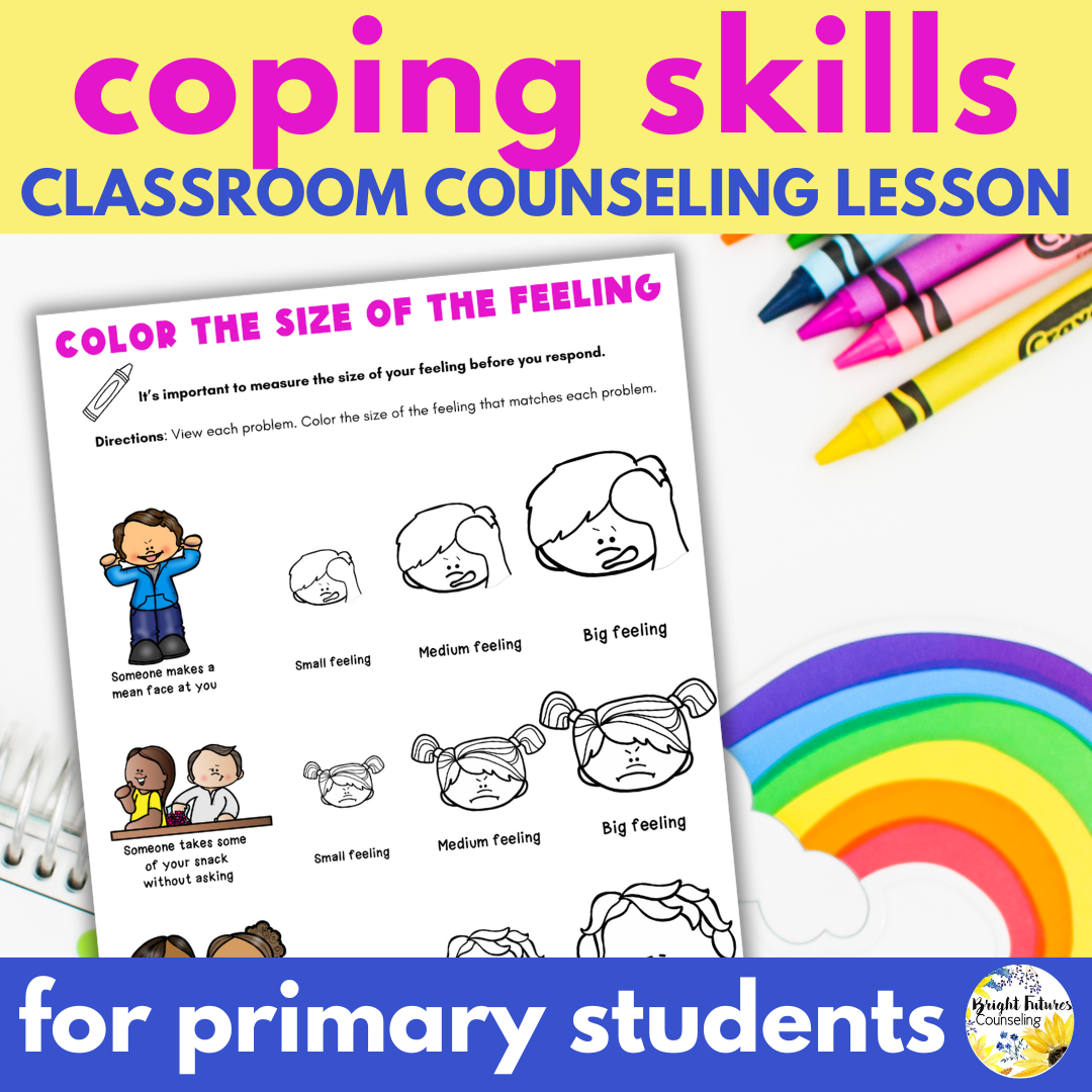 50% OFF for 48 HRS Coping Skills Activities & Lesson - Coping Skills W