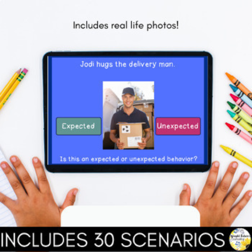 Expected Vs Unexpected Behaviors - Behavior Management Social Skills B