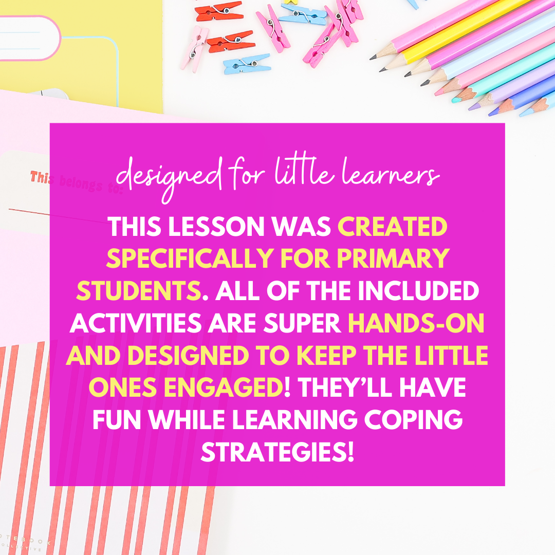 50% OFF for 48 HRS Coping Skills Activities & Lesson - Coping Skills W