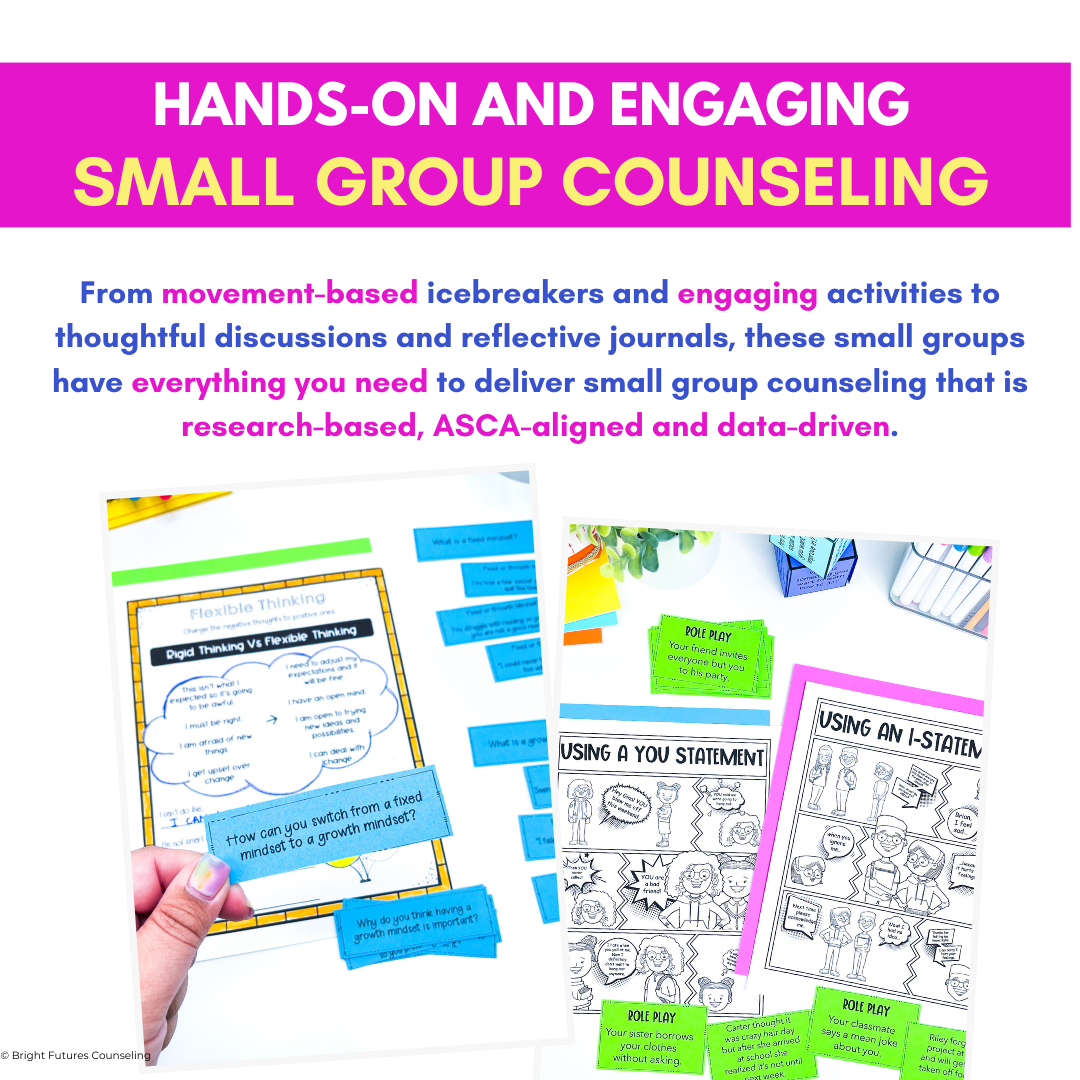 Group Curriculum BUNDLE II 10 Counseling Small Groups