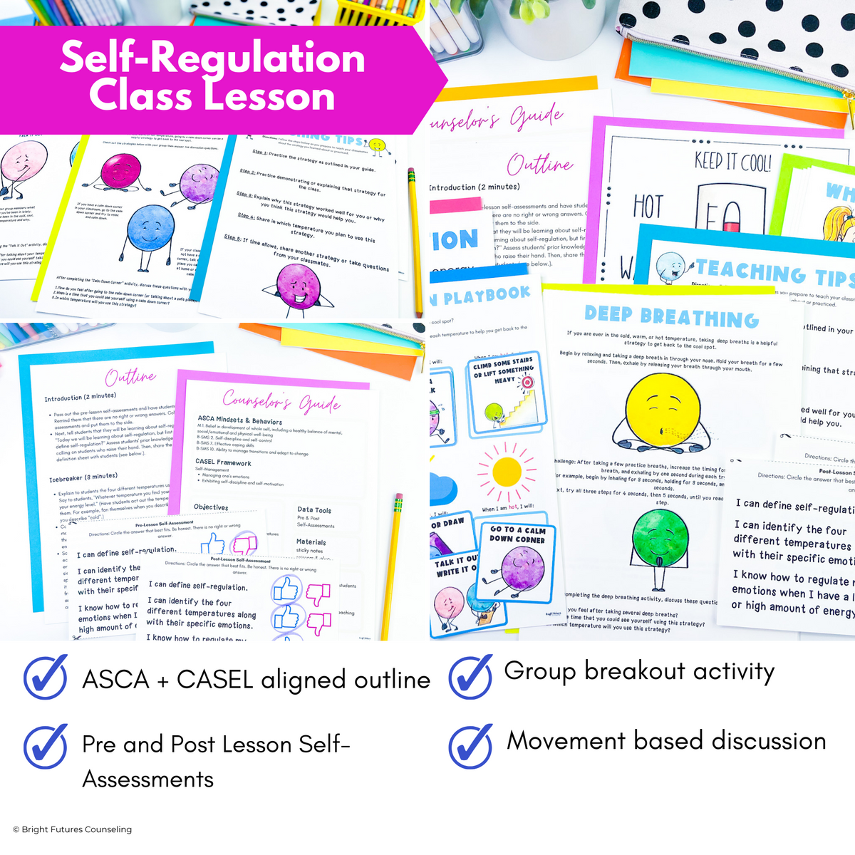 Self-Regulation Coping Strategies 3 Tier Curriculum: Research Based Co