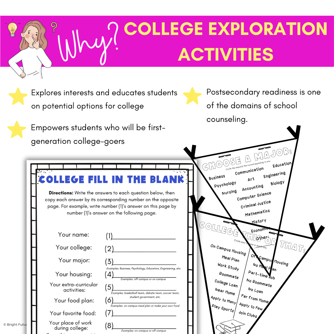 College Exploration Elementary Lesson - College and Career Readiness A