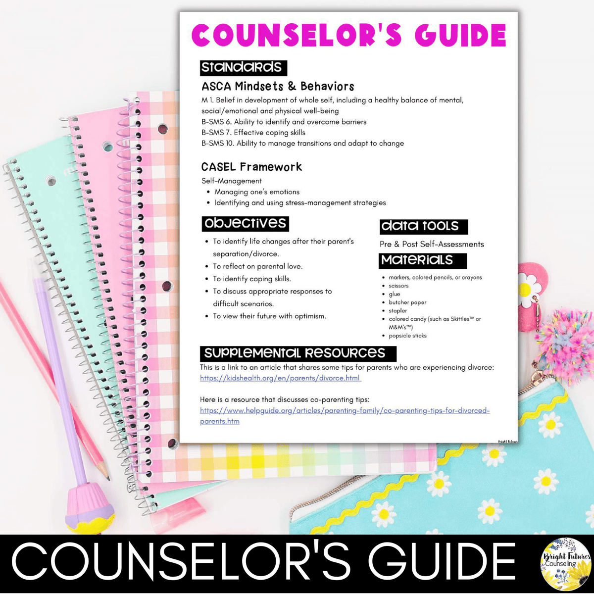 Anxiety Counseling Curriculum -Bright Futures Counseling