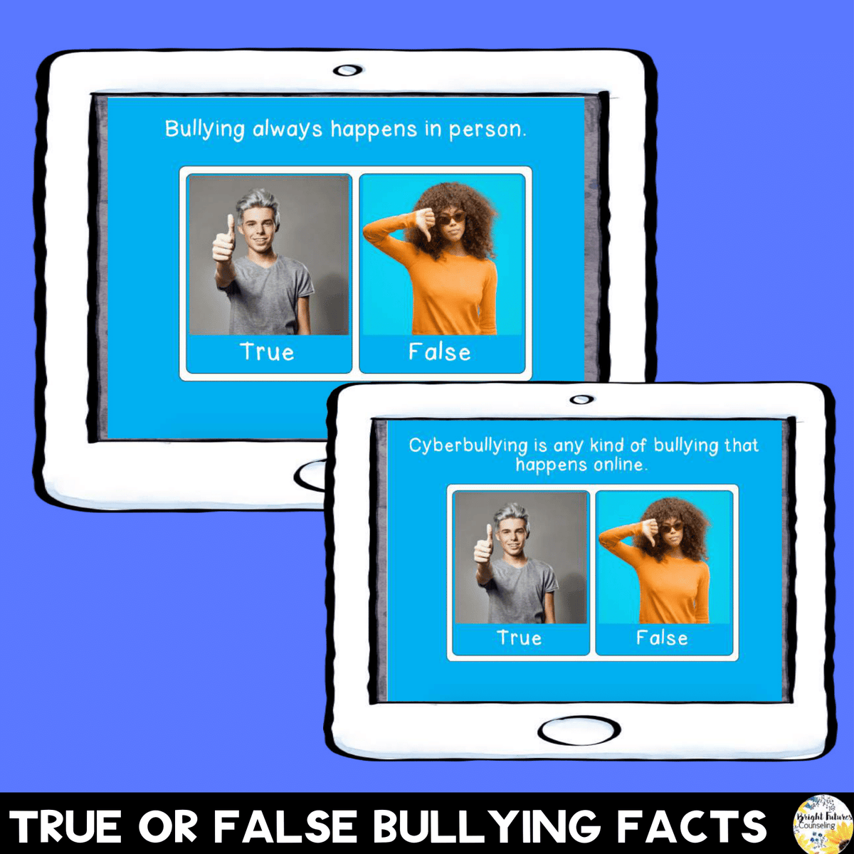 Bullying Prevention Boom Cards - Digital School Counseling SEL Game