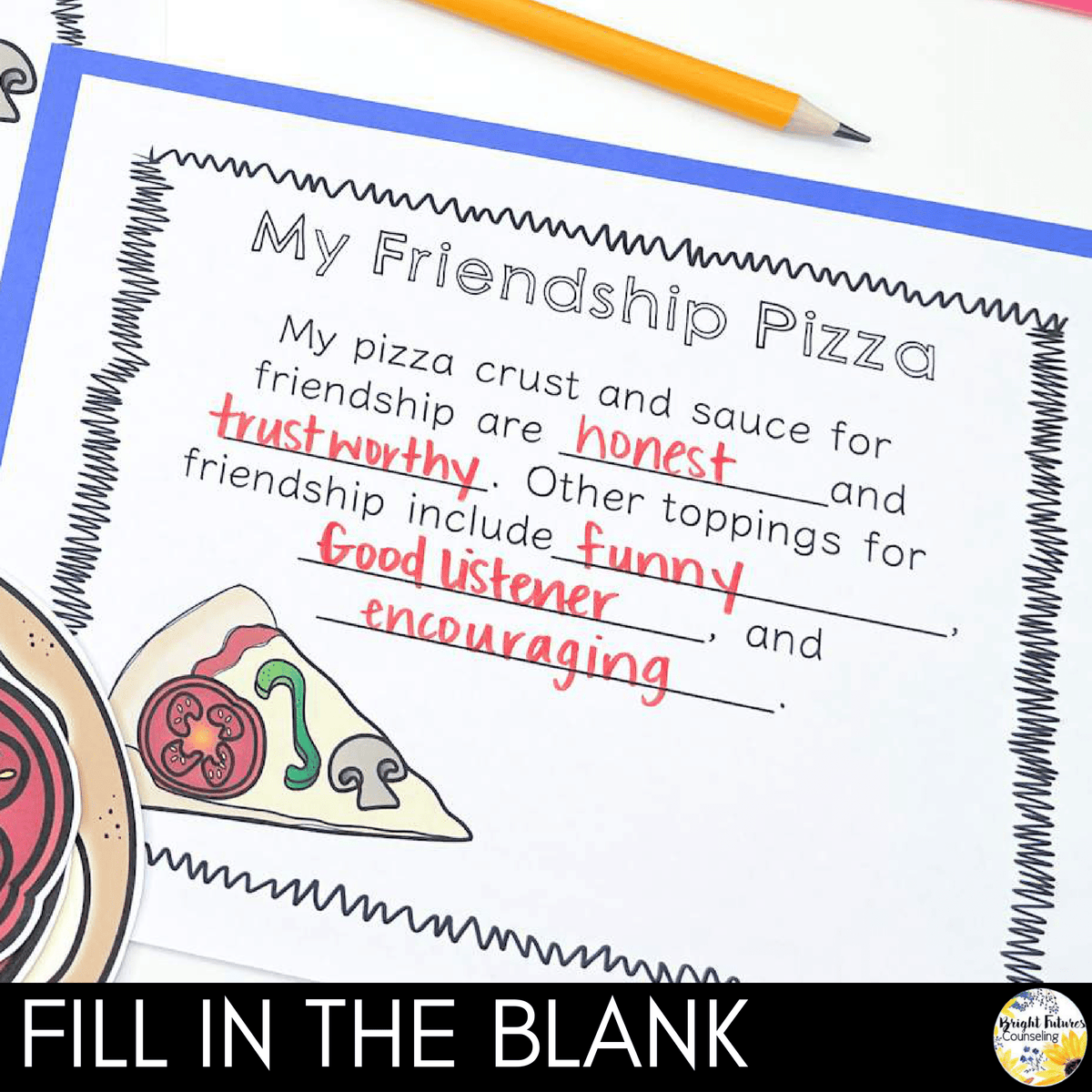 Friendship Activity SEL Craft - Social Emotional Learning Friendship A