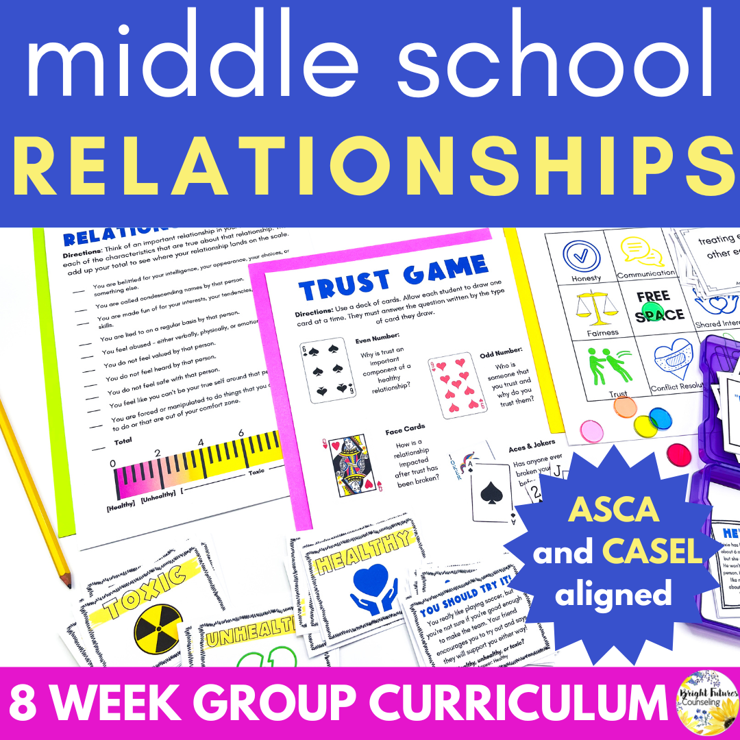 Relationship Skills Middle School Counseling Group | Build Healthy Rel