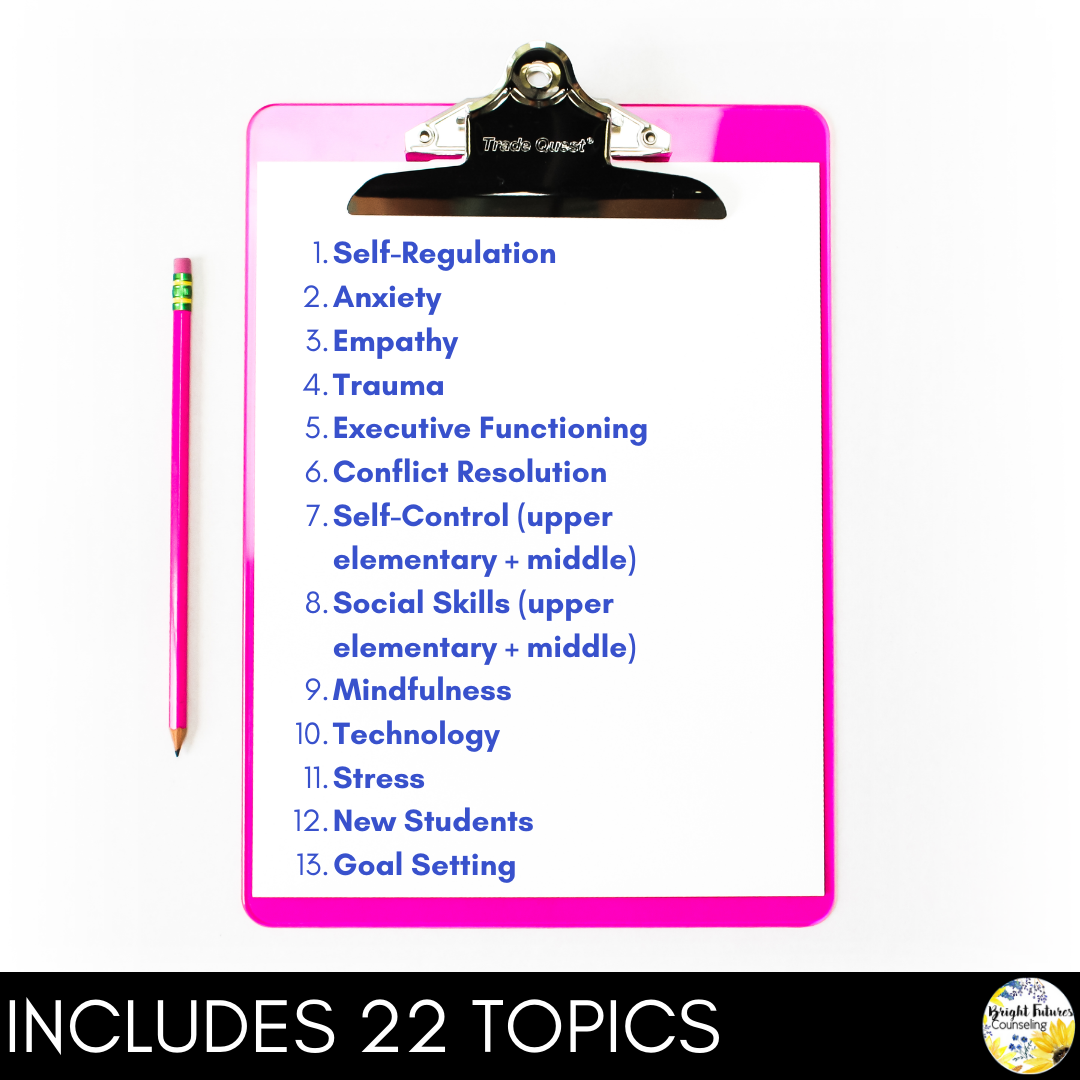 School Counseling Self-Assessments Super Bundle with Digital Data Trac