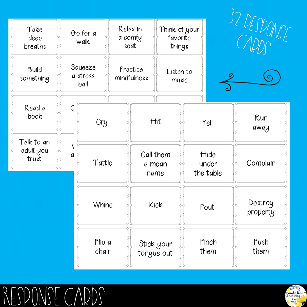 Self-Control Social Skills Card Game Self-ConTROLLS