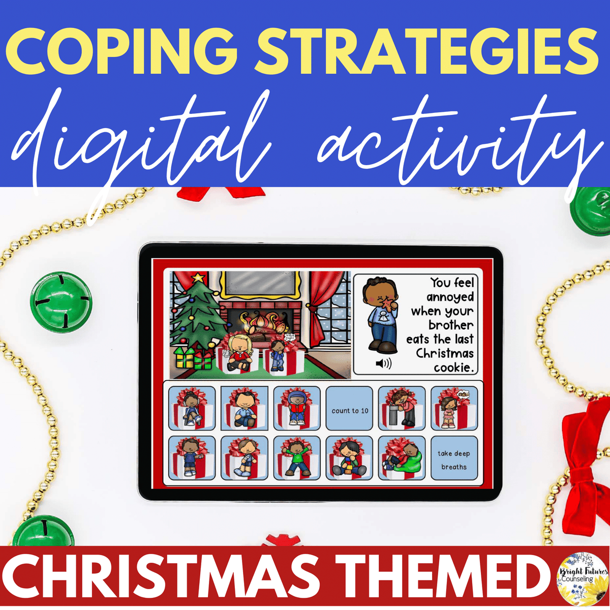 Christmas Coping Strategies: Digital SEL Activity