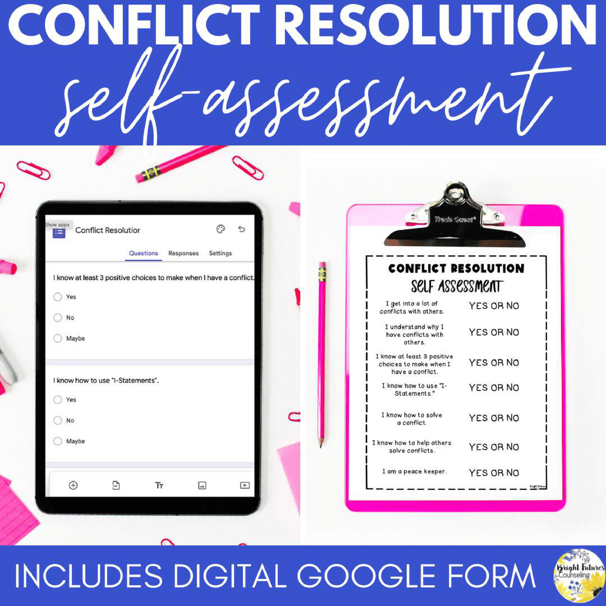 Conflict Resolution School Counseling Self-Assessment