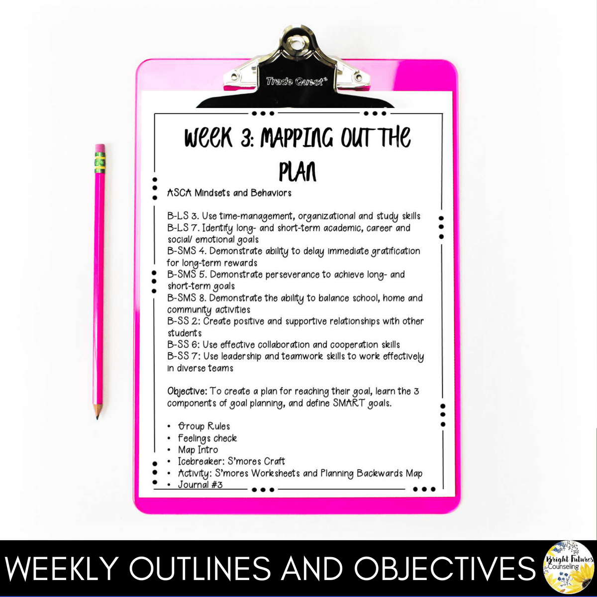 Goal Setting and Intrinsic Motivation Growth Mindset School Counseling