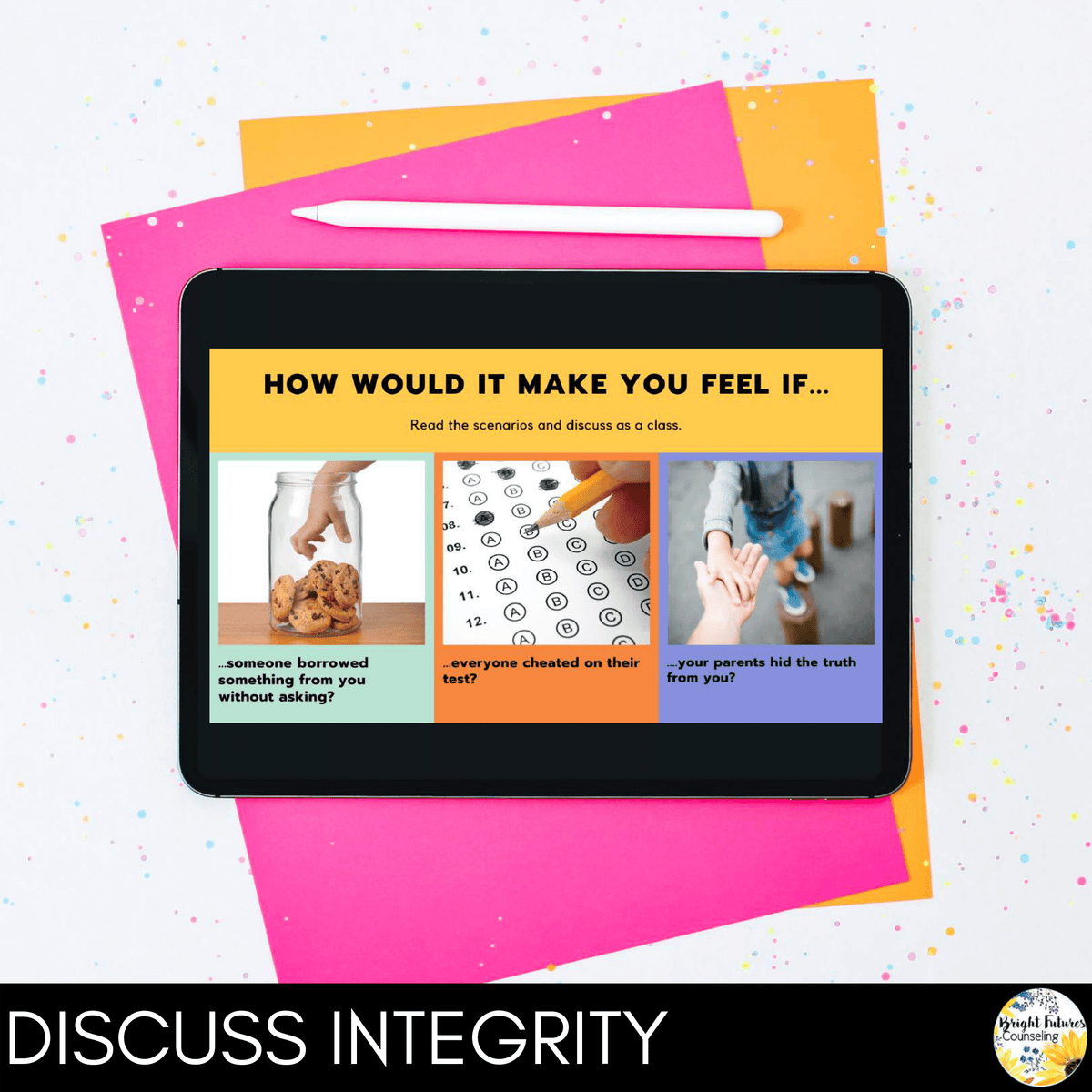 Integrity SEL Class Lesson - Editable Character Education Counseling L ...