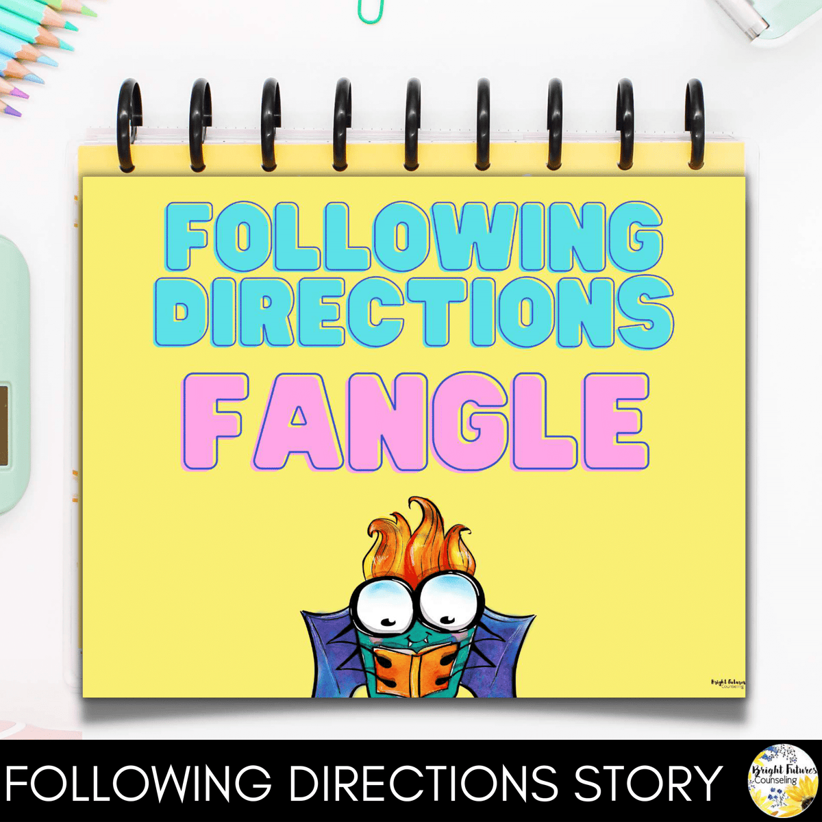 School Counseling Following Directions Guidance Lesson for Primary Stu