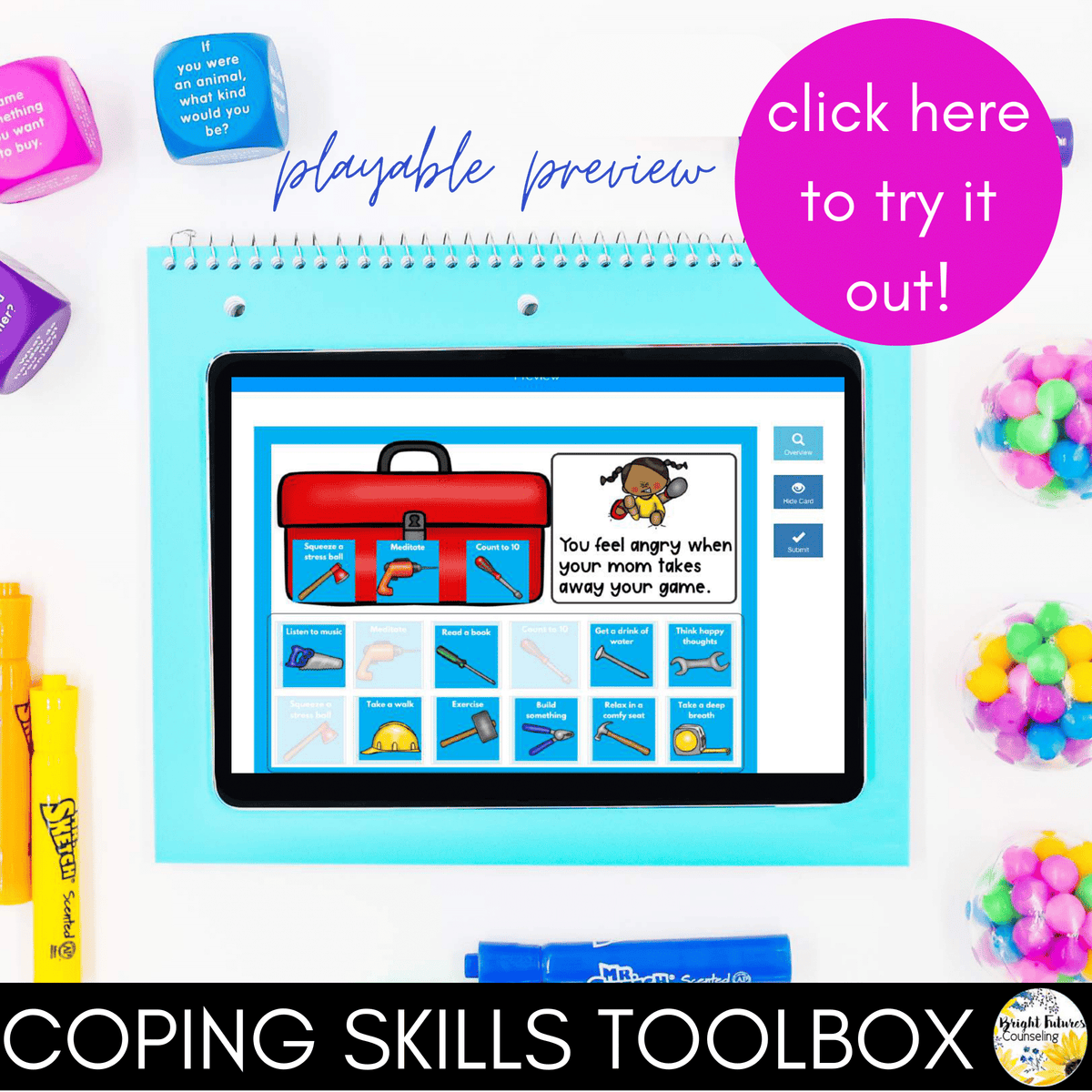 Social Emotional Learning BOOM CARD Bundle - Digital SEL Activities an