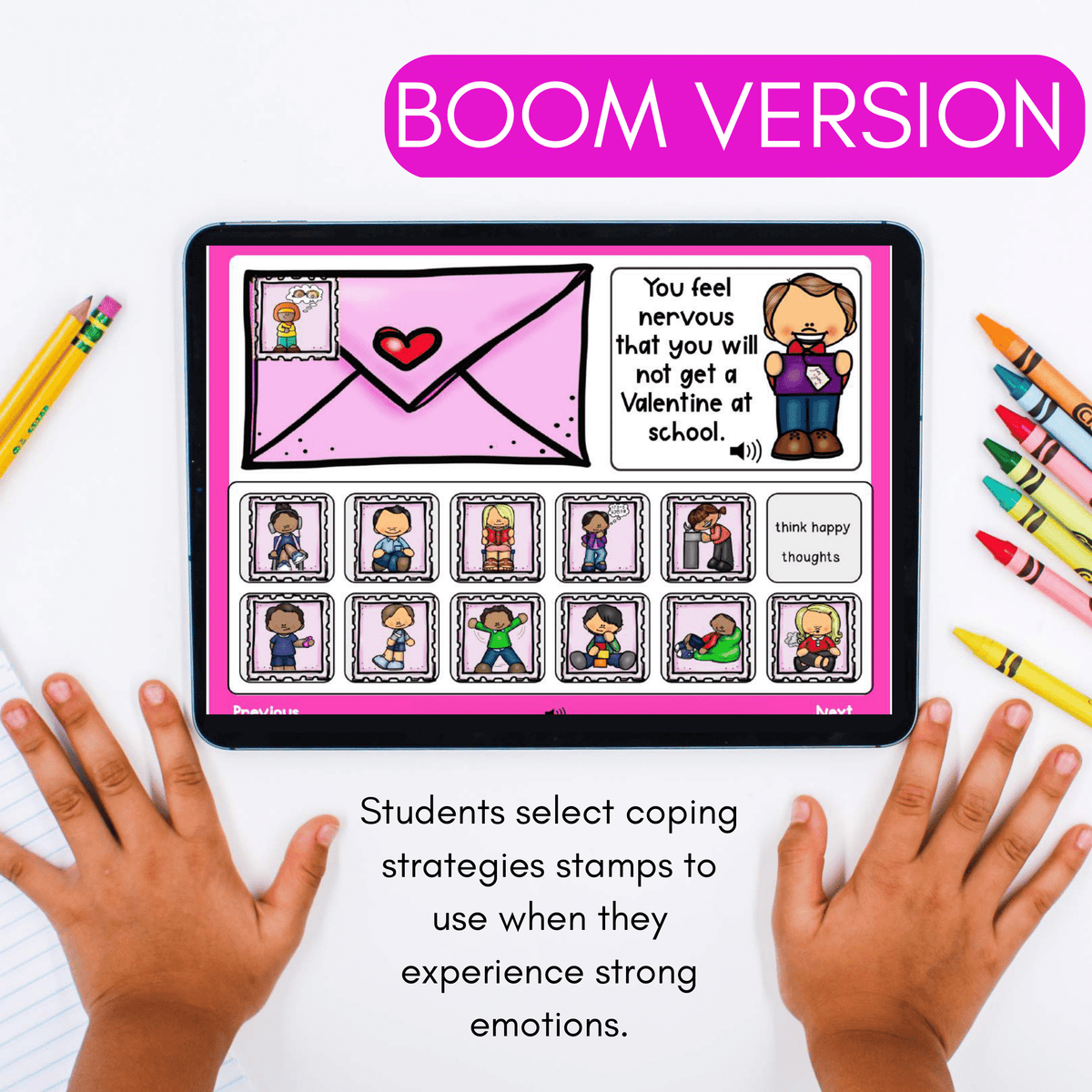 Valentine's Day Activity - Coping Strategies Digital Resource for Vale