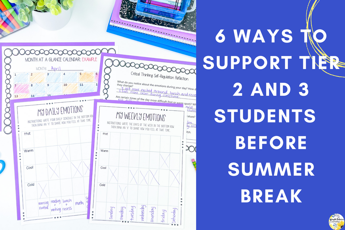 6 Ways to Support Tier 2 and 3 Students Before Summer Break — Bright ...