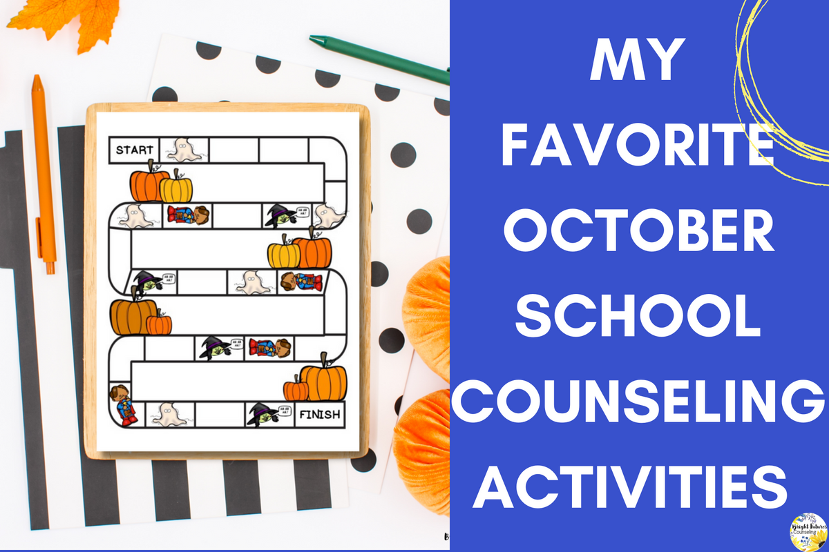 October School Counseling Activity | Bright Futures Counseling