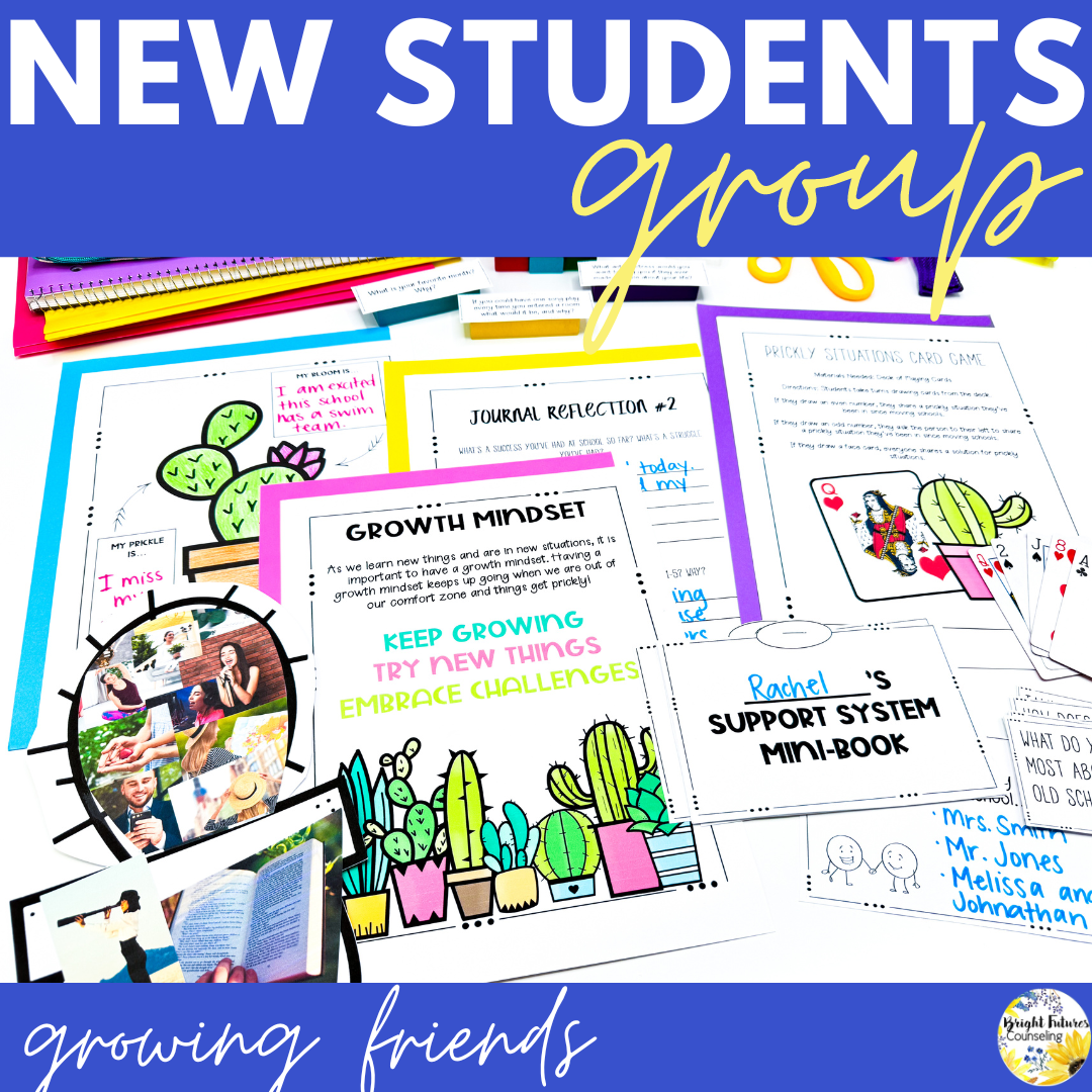 New Student Group - School Counseling Friendship Small Group for New S