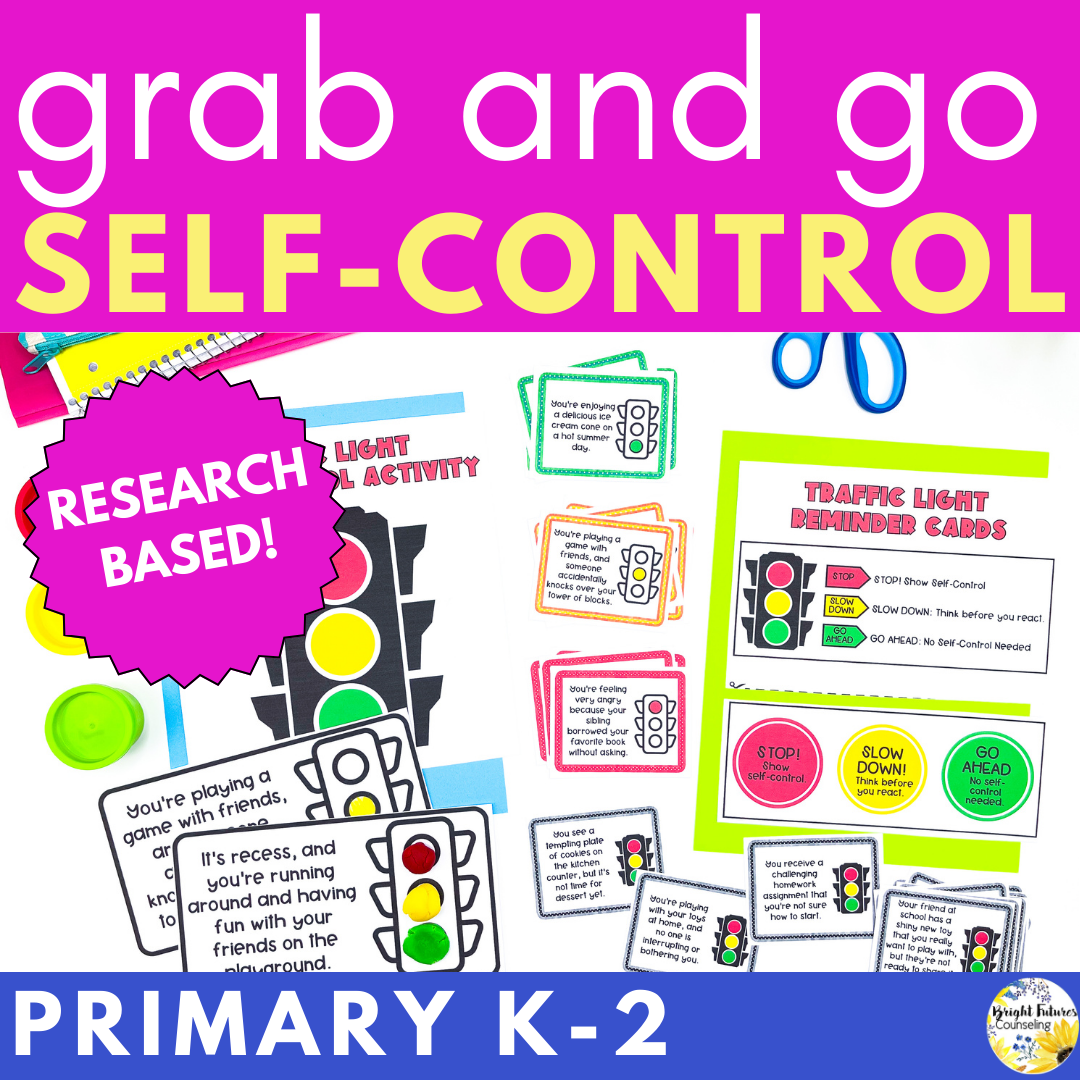 Self-Control Coping Skills Activities for Primary