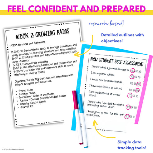 New Student Group - School Counseling Friendship Small Group for New S