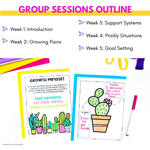 New Student Group - School Counseling Friendship Small Group for New S