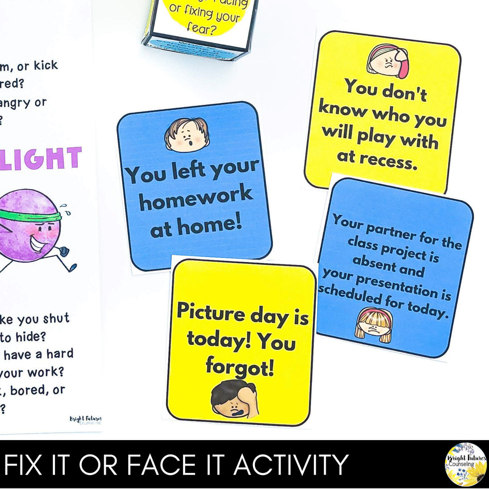 Anxiety Counseling Curriculum -Bright Futures Counseling