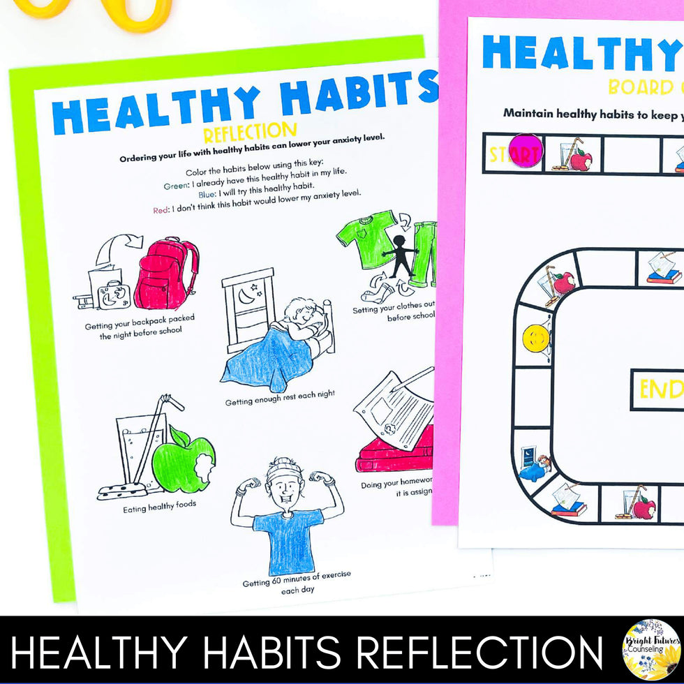 Anxiety Counseling Curriculum -Bright Futures Counseling