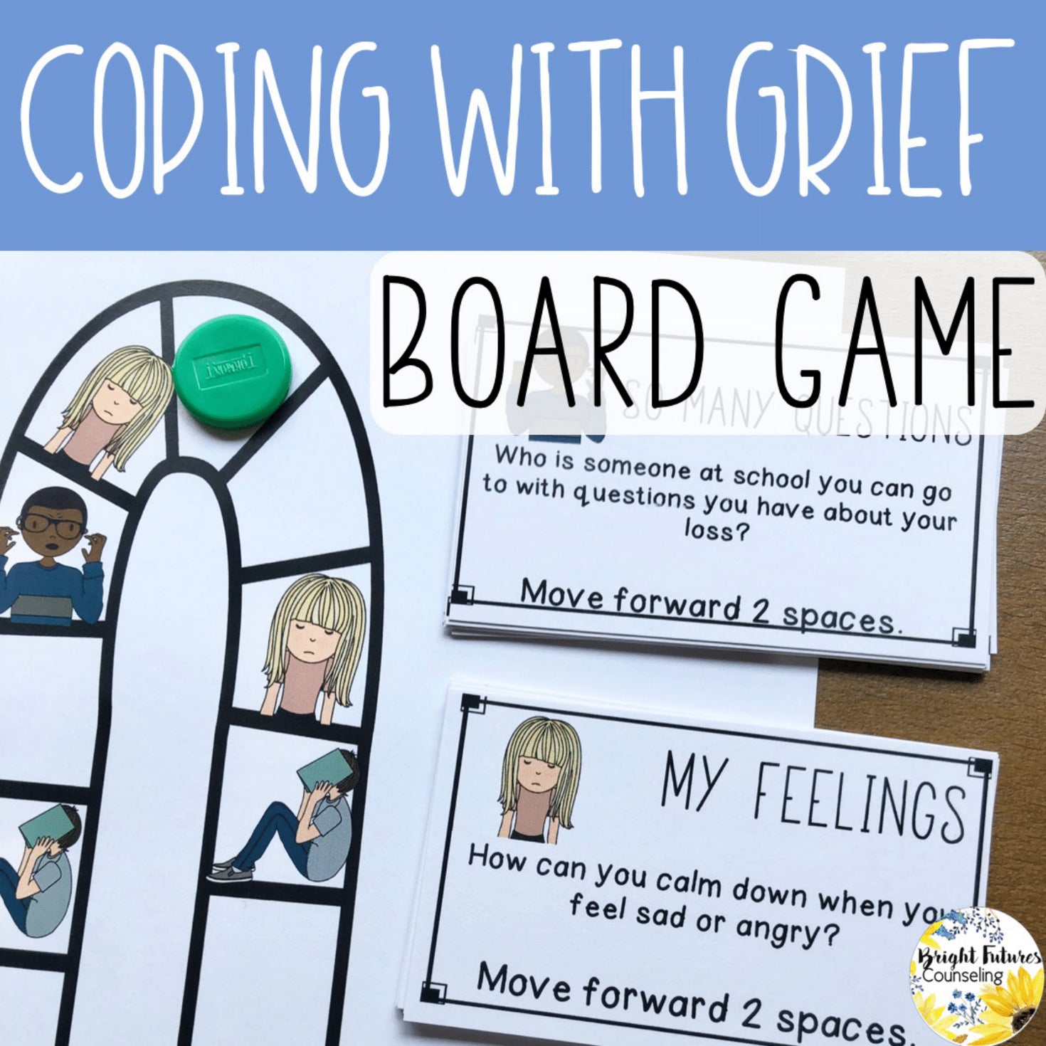 Grief Board Game with Print and Digital Version