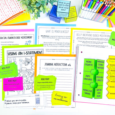 Free Editable Year Long School Counseling Curriculum Planner! — Bright ...