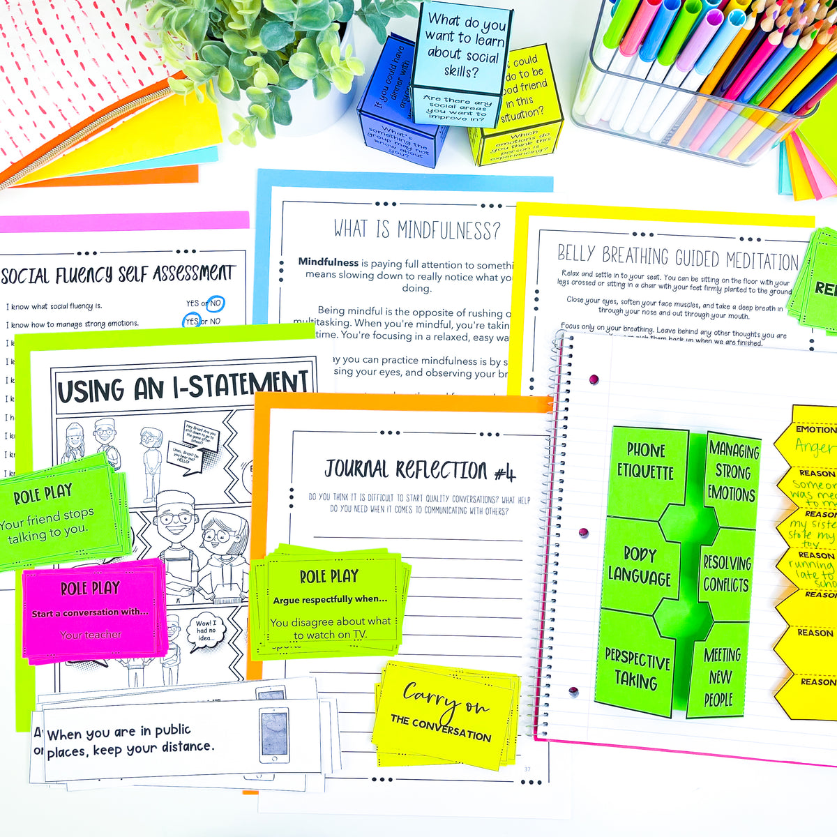 Spring Themed School Counseling Activites and Lessons