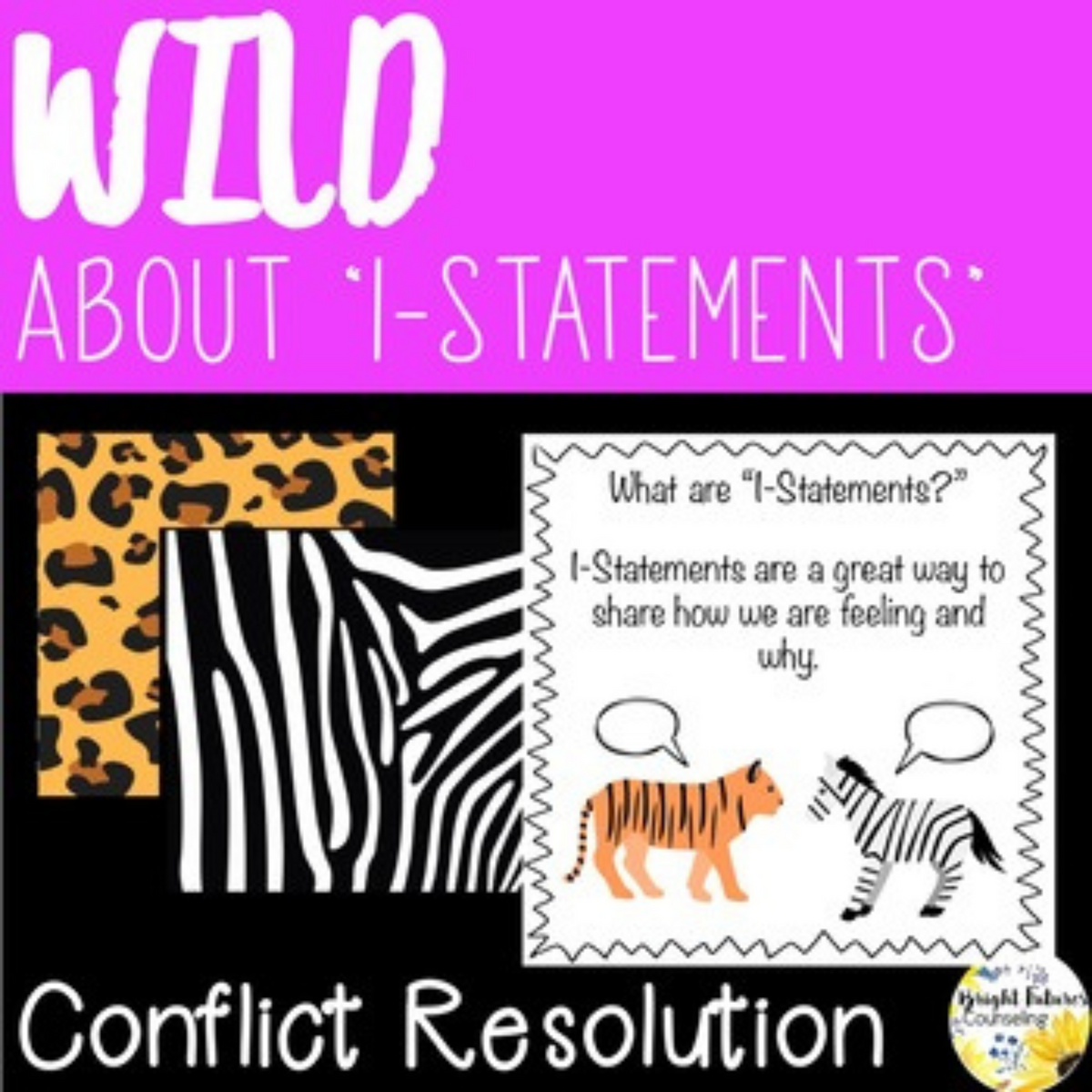 Conflict Resolution I-Statements Activity for Students