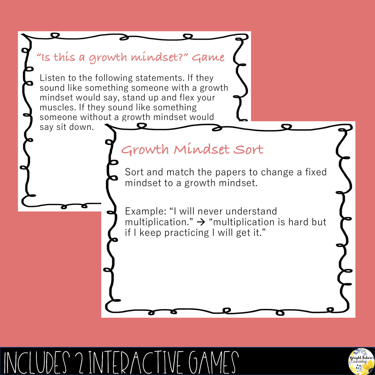 Growth Mindset vs. Fixed Mindset Classroom Guidance Lesson, Video, and