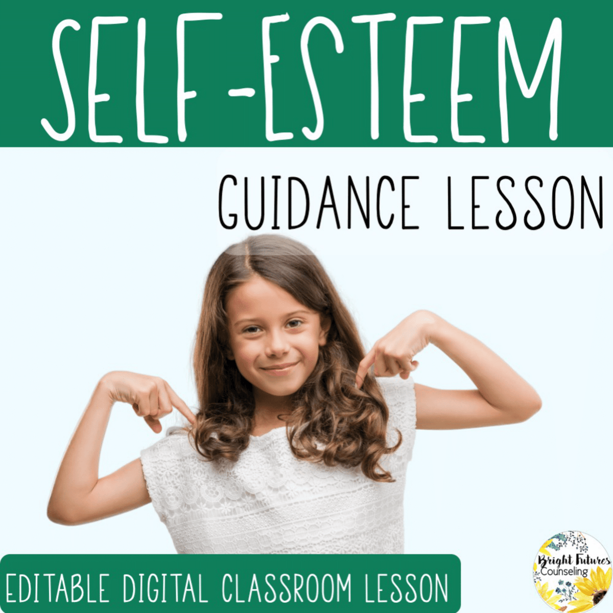 SELF-ESTEEM Guidance Lesson, Activity, and Video with Digital Version