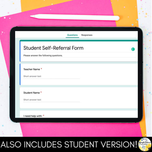 School Counseling Referral Form – Bright Futures Counseling
